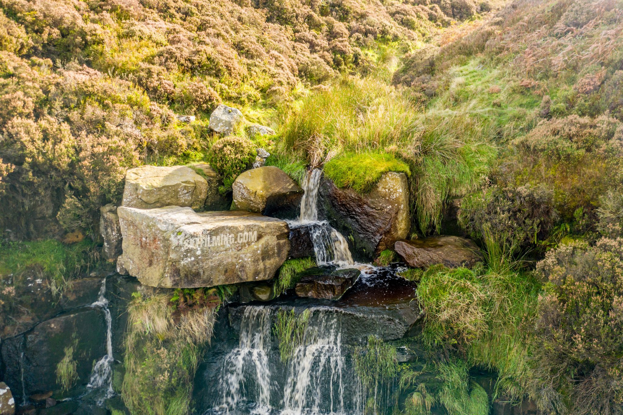 West Yorkshire Drone Filming Howarth Bronte Falls - Drone Filming Case ...