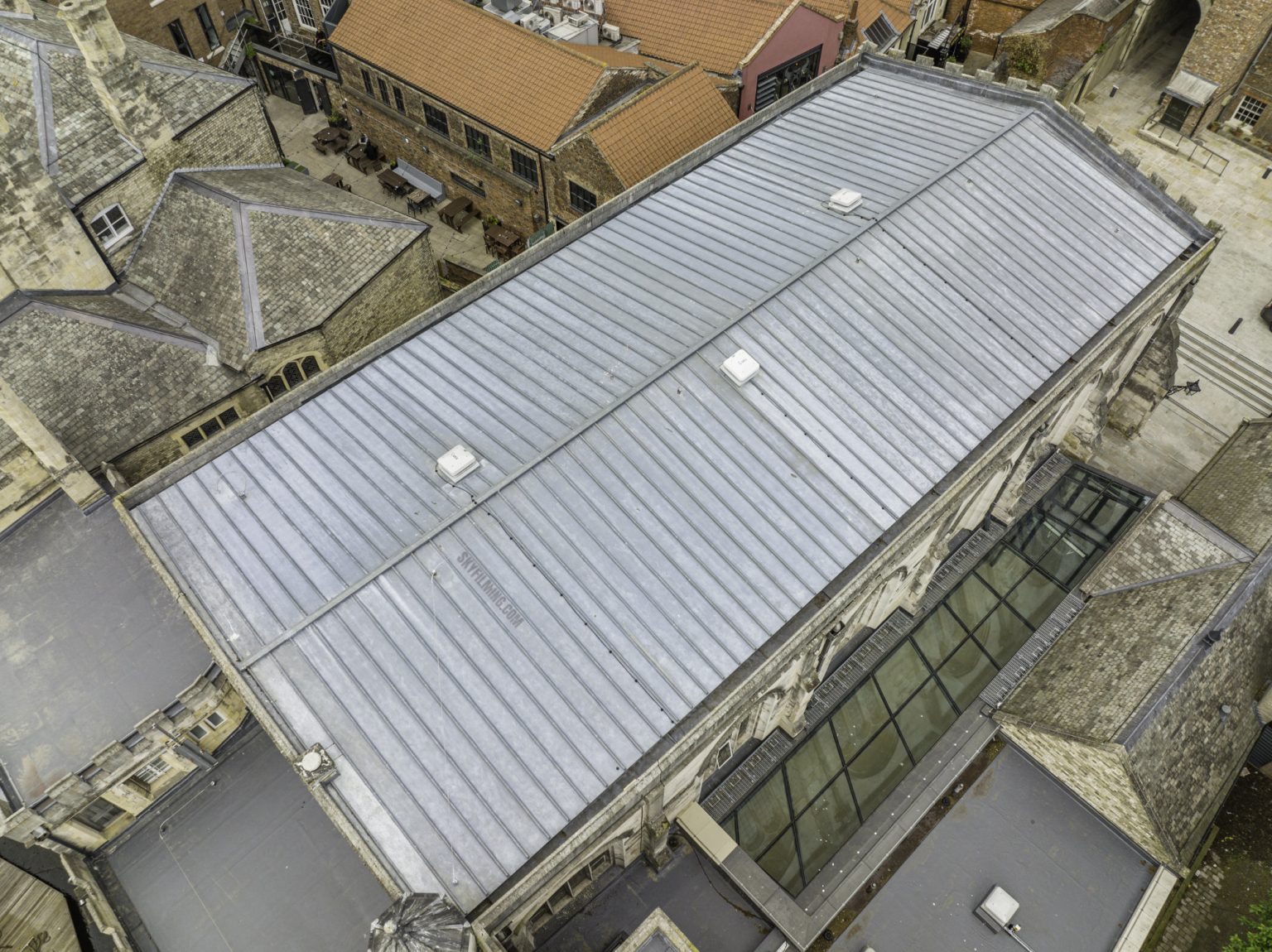 York Guild Hall Renovation Drone Filming and Roof Model - Drone Filming ...